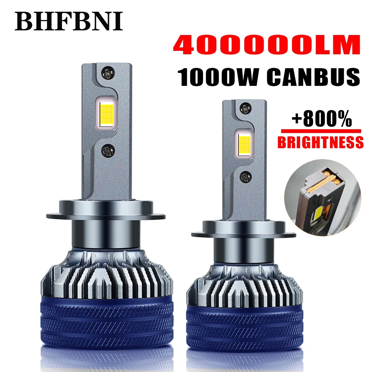BHFBNI-400000LM-6000K-1000W-HB3-HB4-9005-9006-H1-H8-H7-H4-H11-Bulb-Led ...