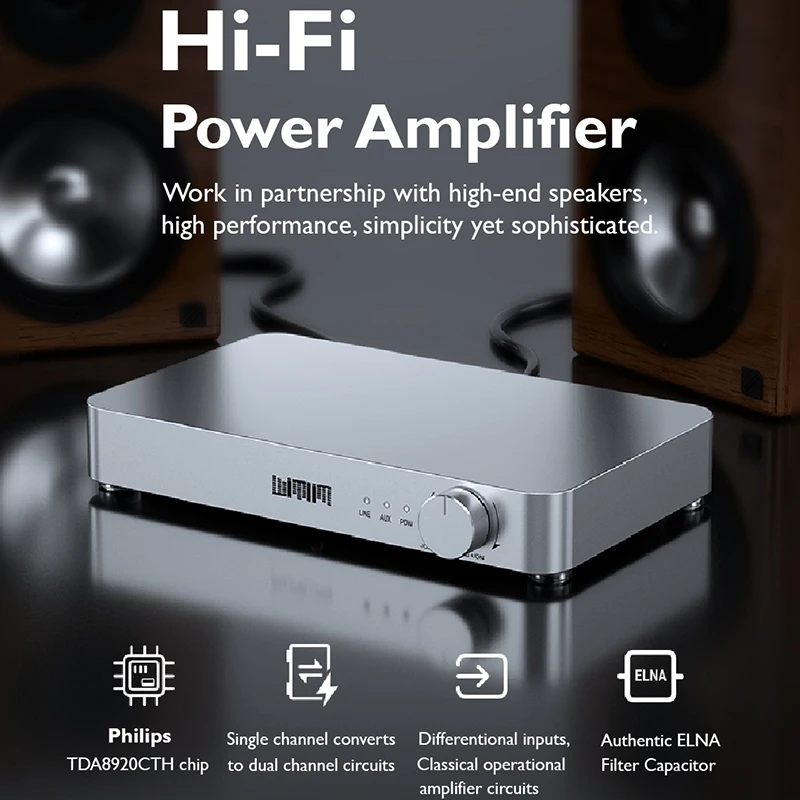 HIFI-Stereo-Digital-Power-Amplifier-Class-D-80W-2-High-power-Fever ...