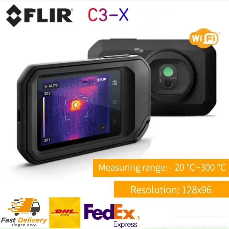 FLIR-c-mara-t-rmica-infrarroja-C3-X-pantalla-t-ctil-Wifi-circuito-PCB ...