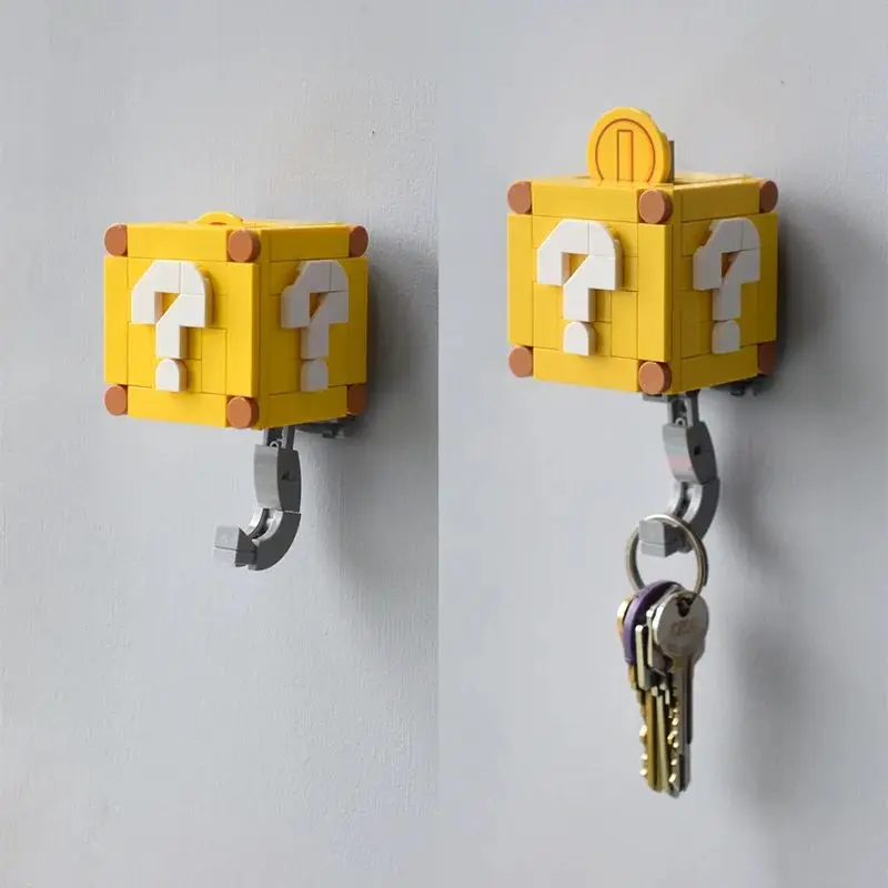 Coin-Building-Blocks-Keychain-Set-Pendant-DIY-Building-Block-Toys ...