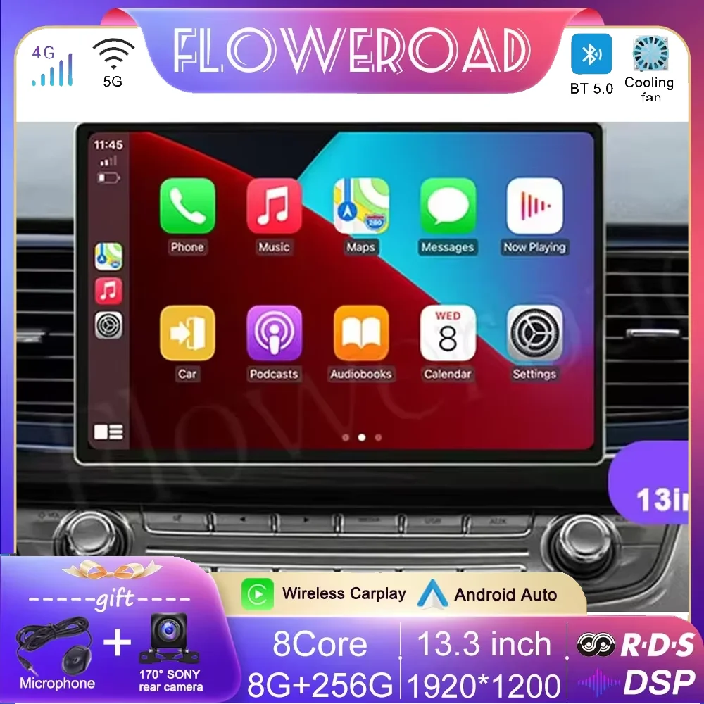 13.3 Inch 2K Screen For Maxus LDV MG G10 2014 - 2021 Navigation ...