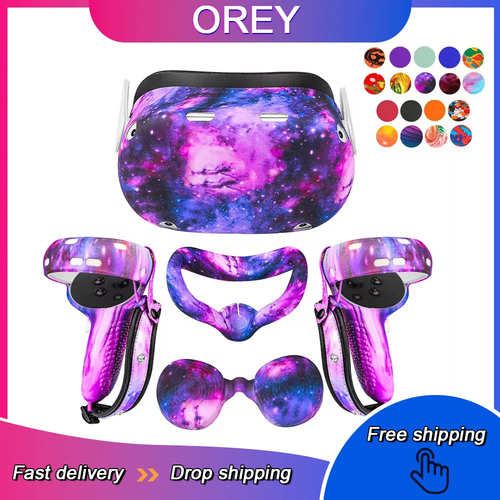 Halloween-Christmas-Decorations-For-Oculus-Quest-2-Case-Controller ...