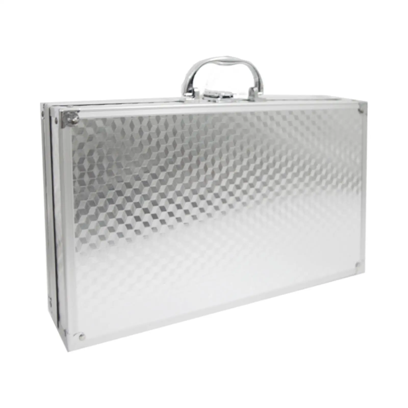 Portable Aluminum Tool Box Mic Toolbox Hard Shell Case Instrument ...