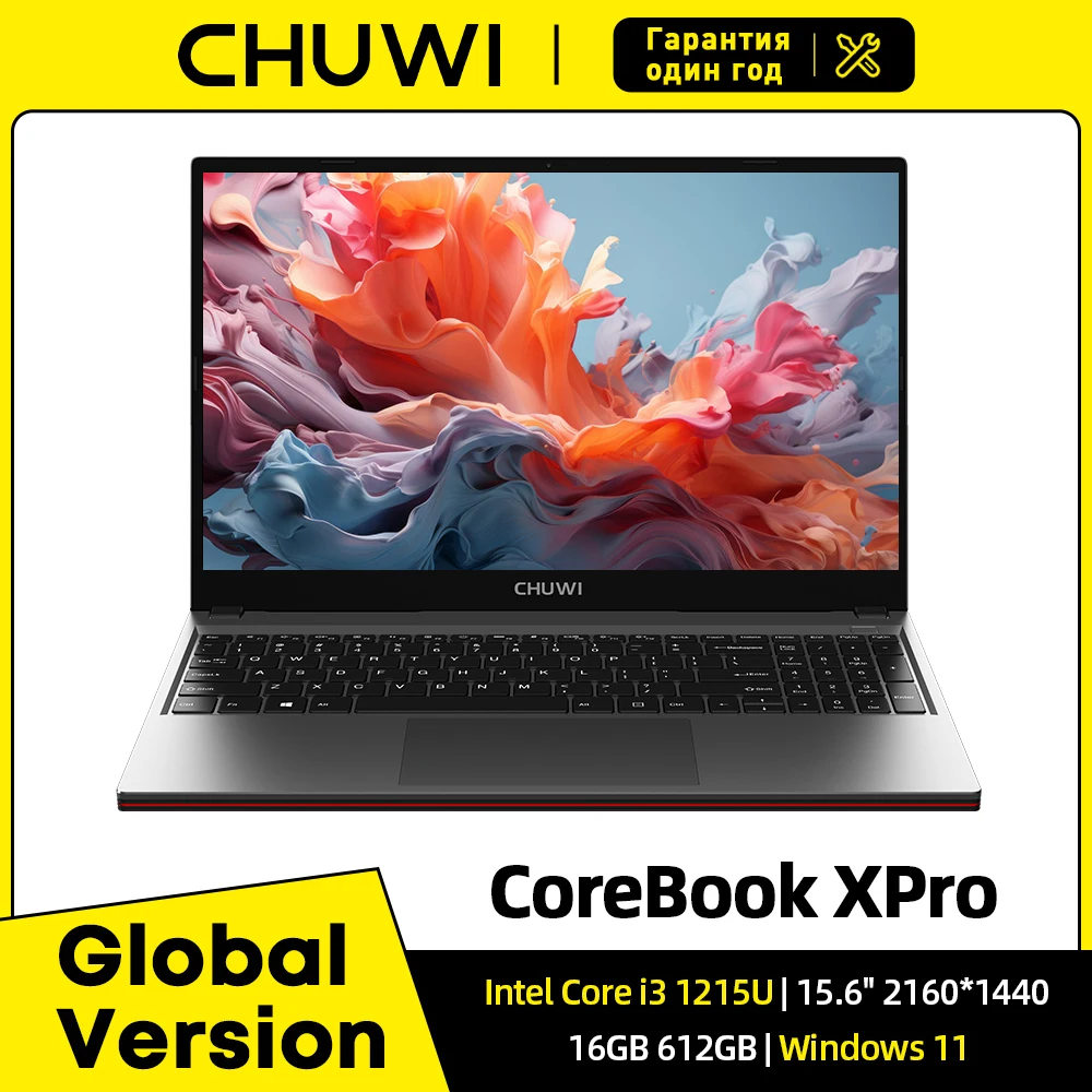 CHUWI-GemiBook-XPro-Laptop-Intel-N100-Graphics-600-GPU-14-1-inch-Screen ...