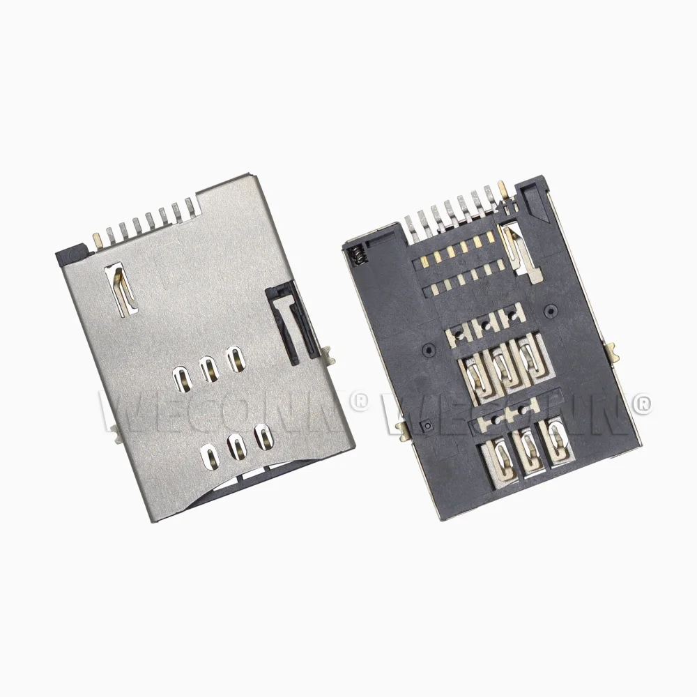 China-factory-SIM-big-card-adapter-8pin-with-CD-PIN-Push-Push-type-PCB ...
