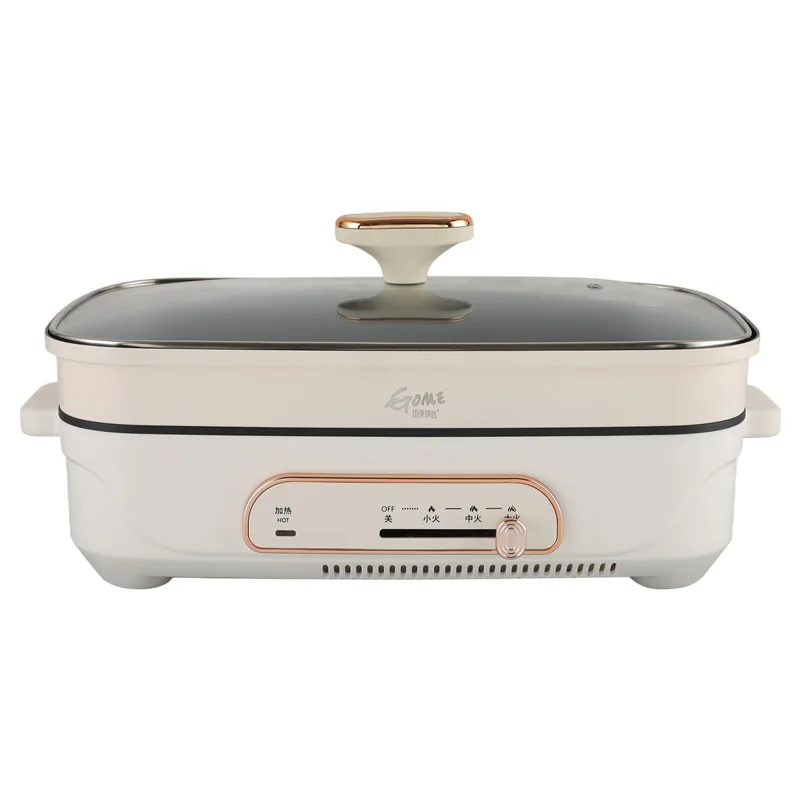 Electric-hot-pot-household-multi-functional-cooking-integrated-barbecue ...