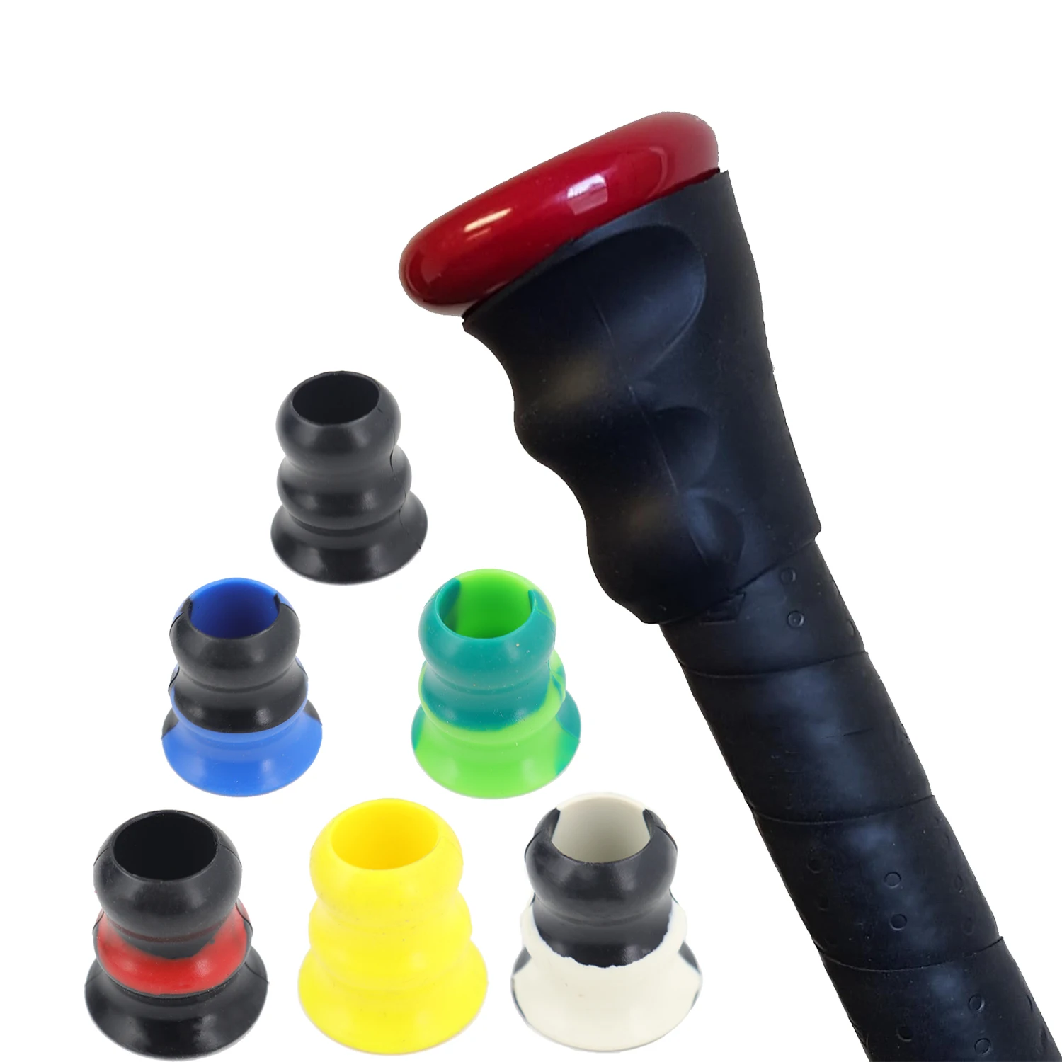 Baseball Bat Grip Choke Up Rings Comfortable Protective Sleeve for ...