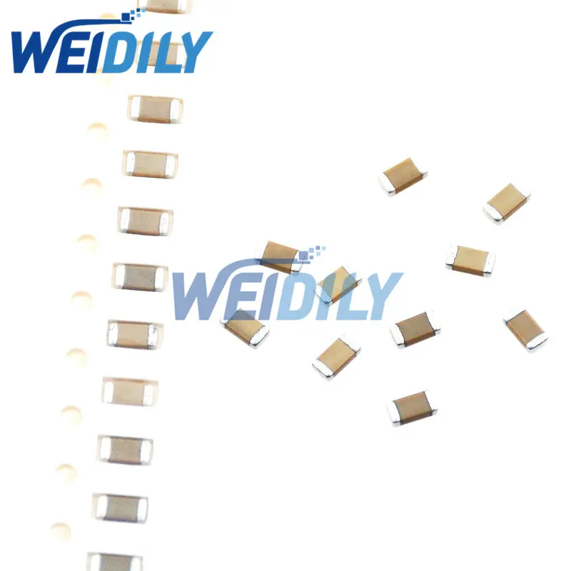 100PCS 1206 SMD Chip Multilayer Ceramic Capacitor 0.5pF 100uF 10pF 100pF 1nF 10nF 15nF 100nF 0 ...