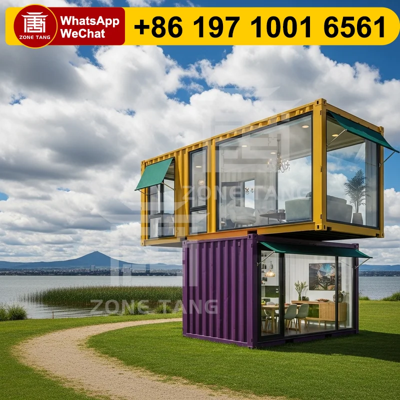 Flat Pack House Dormitory Easy To Modify Temporary Container Buildings ...