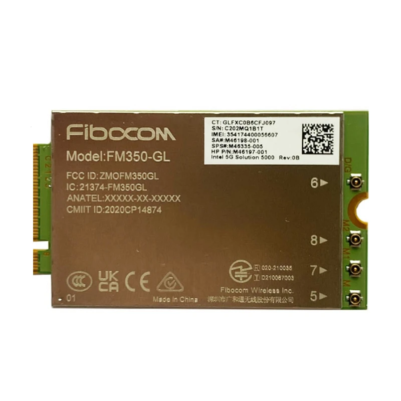 Fibocom Fm350 Gl 5g Sub6 Modem