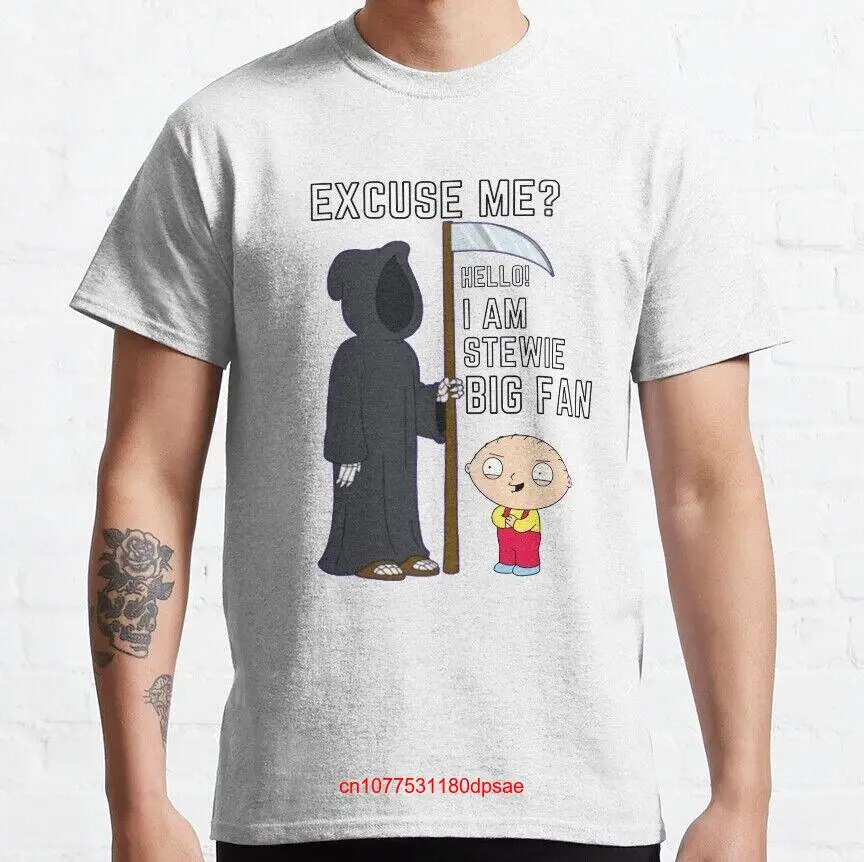 NWT-Stewie-Quote-Excuse-me-Hello-I-am-Funny-Humor-T-Shirt-long-or-short ...