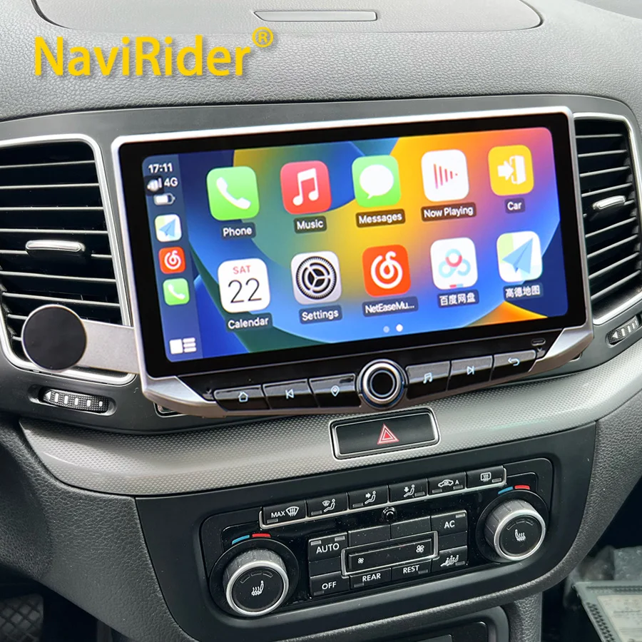 10-88-Android-Qled-Screen-Carplay-For-Volkswagen-VW-Sharan-2012-2018 ...