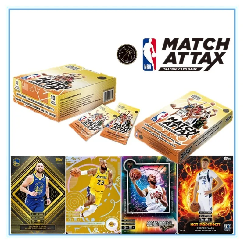 KAYOU NBA Star Card NBA MATCH ATTAX Basketball Match Card Superpower ...