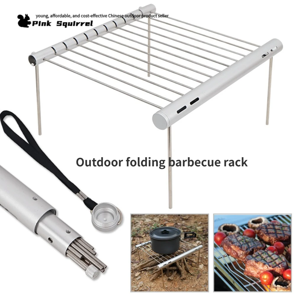 Outdoor Stainless Steel Tube Barbecue Grill Portable Stove Bbq Barbecue ...