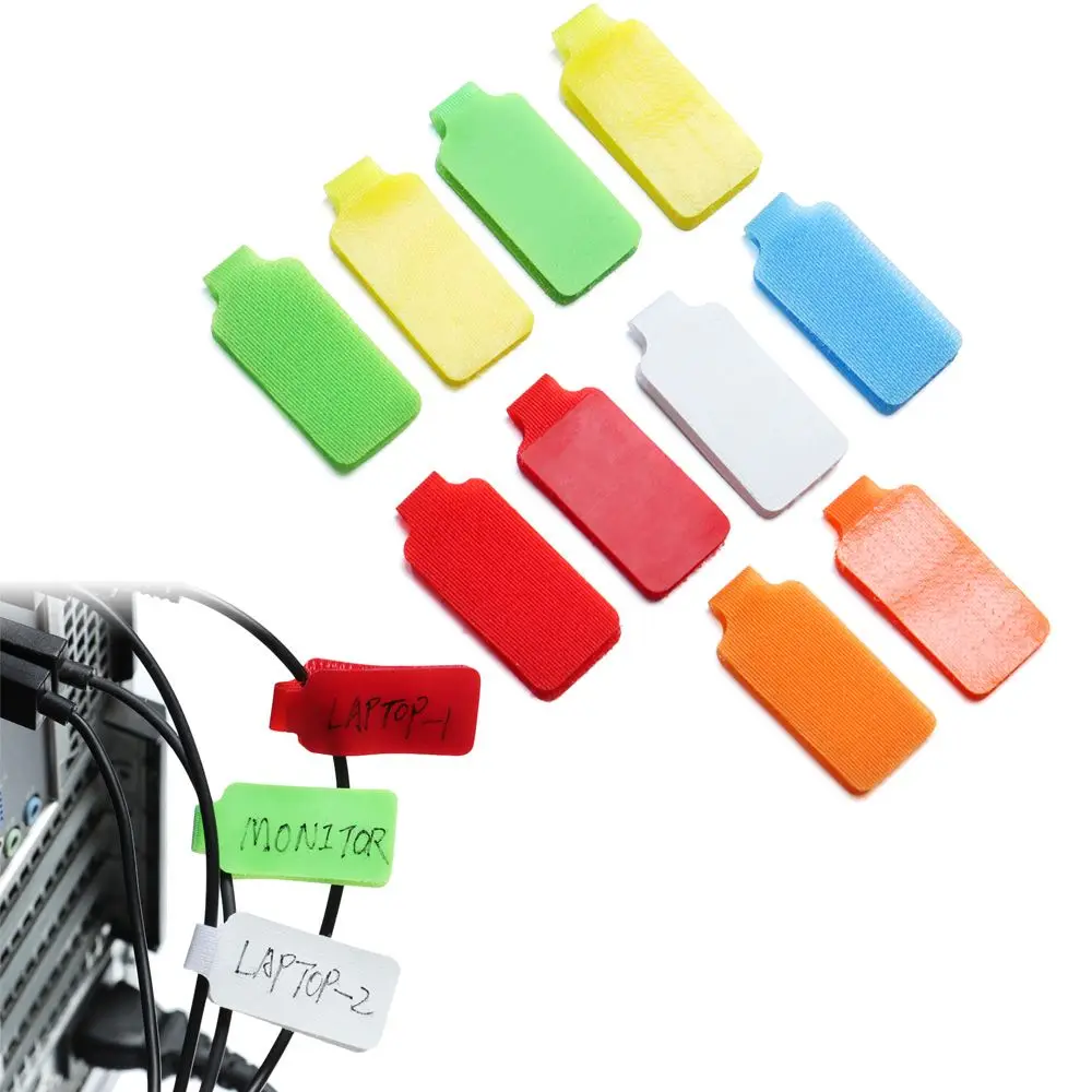 Colorful-Waterproof-Self-Adhesive-Wire-Labels-Network-Cable-Labels ...