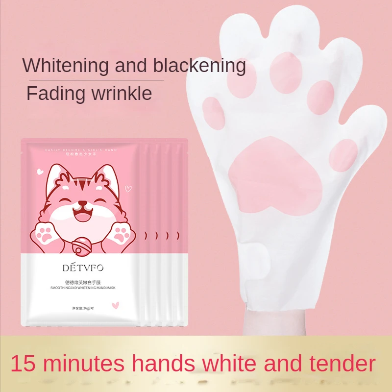 36g/pair*3bags Cat Paw Moisturizing Gloves Nicotinamide Essence ...