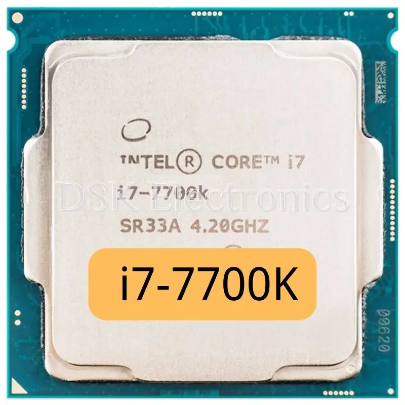 Intel Core I7-7700k I7 7700k 4.2ghz Quad-core Cpu Processor 8m 91w Lga ...