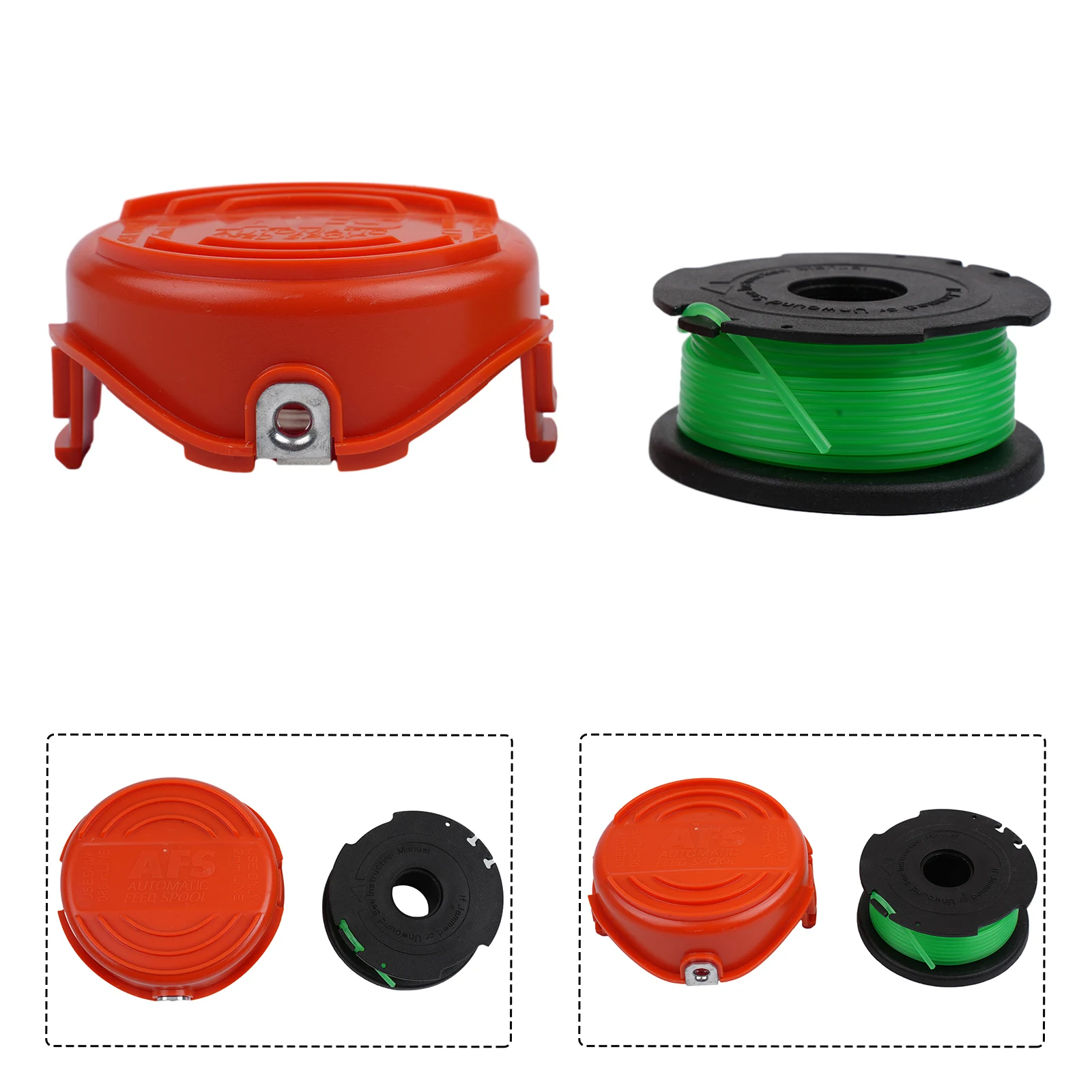 For-Black-Decker-Trimmer-Strimmer-Spool-Cap-Cover-Spool-Line-Fits-For ...