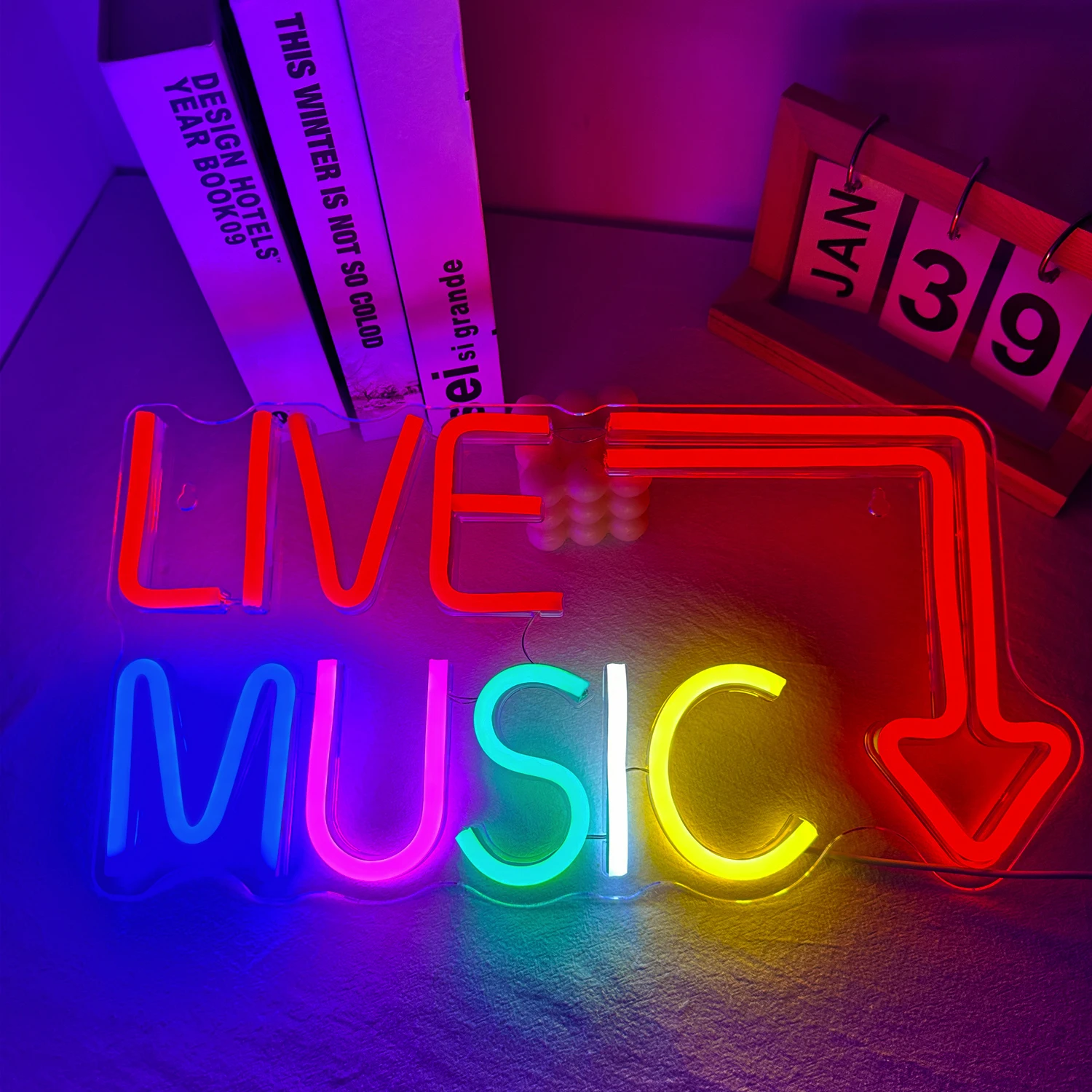 Live Entertainment Sign