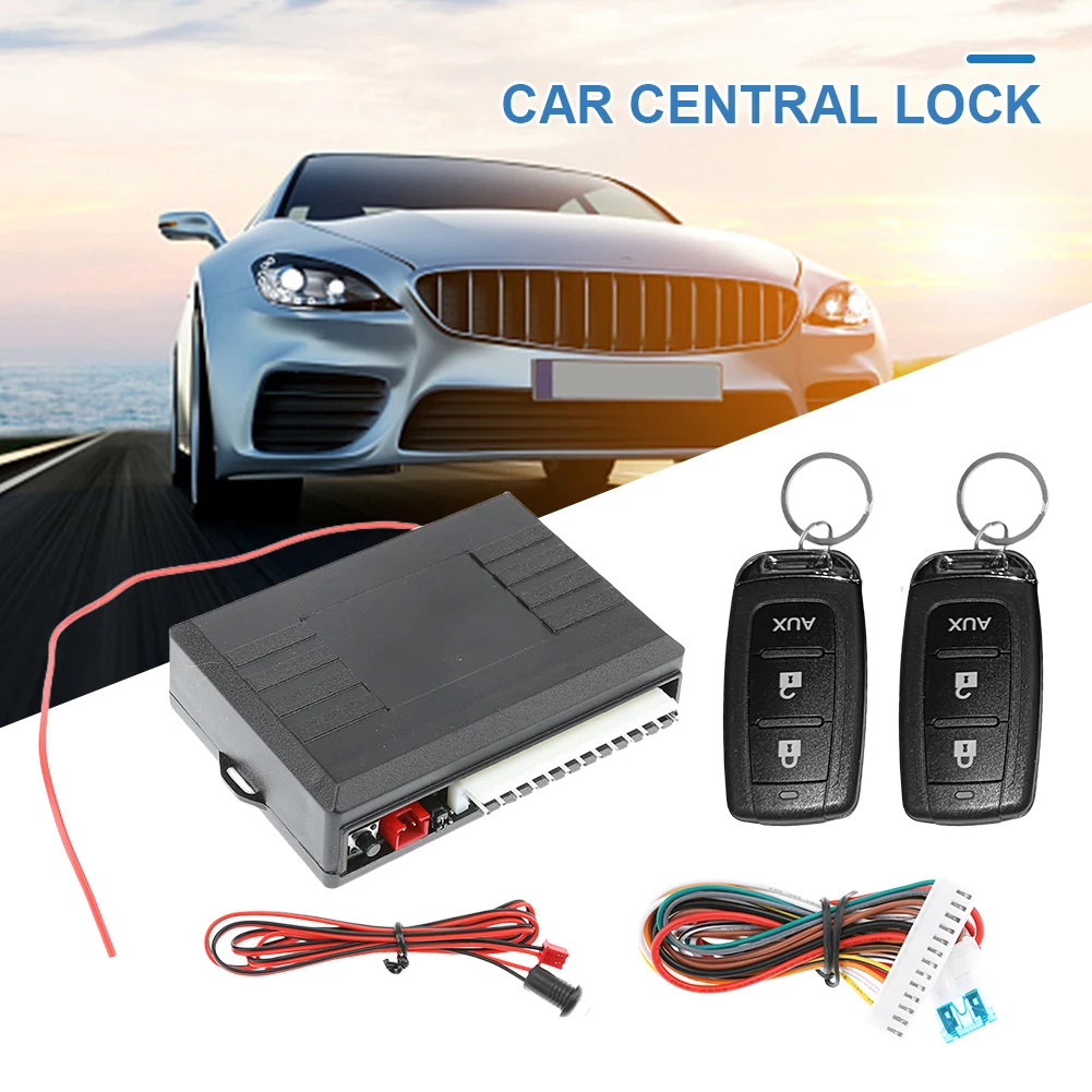 Keyless-Entry-Remote-Central-Lock-Kit-for-12V-Car-315MHz-with-LED-Light ...