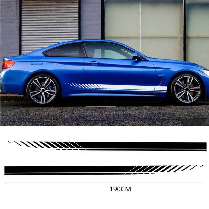 Car-Decals-Stickers-for-Outside-of-Car-Racing-Side-Stripe-Stickers-for ...