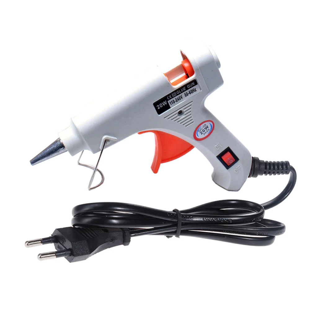 Pistolet a colle,Mini odorà colle thermofusible 20W,bâtons de colle ...