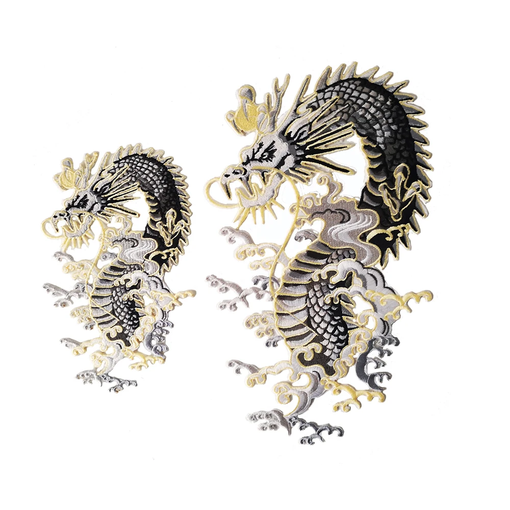 Embroidery Patch Ethnic Dragon Style Myth Traditional Culture For ...