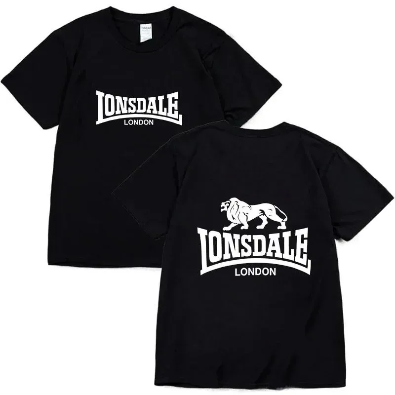LONSDALE-Funny-Printed-T-Shirt-for-Men-Fashion-Casual-Loose-Cotton ...