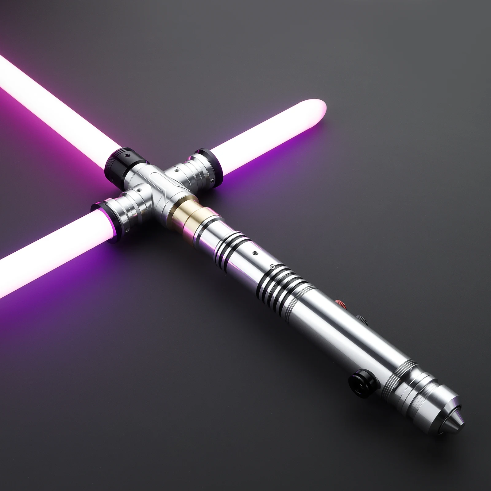 DamienSaber Crossguard Lightsaber Heavy Dueling Bluetooth Light Saber ...