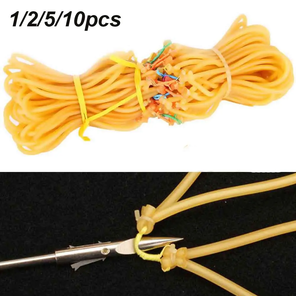 1/2/3/5/10PCS DIY Catapult Hunting Slingshot accessory Latex Tube ...