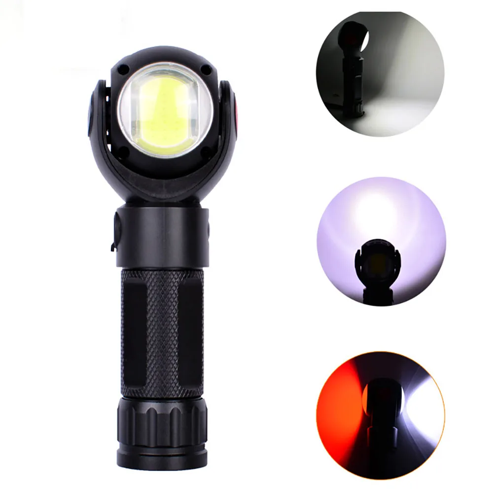 360° Rotating Head Flashlights High Power Led Torch Strong Outdoor ...
