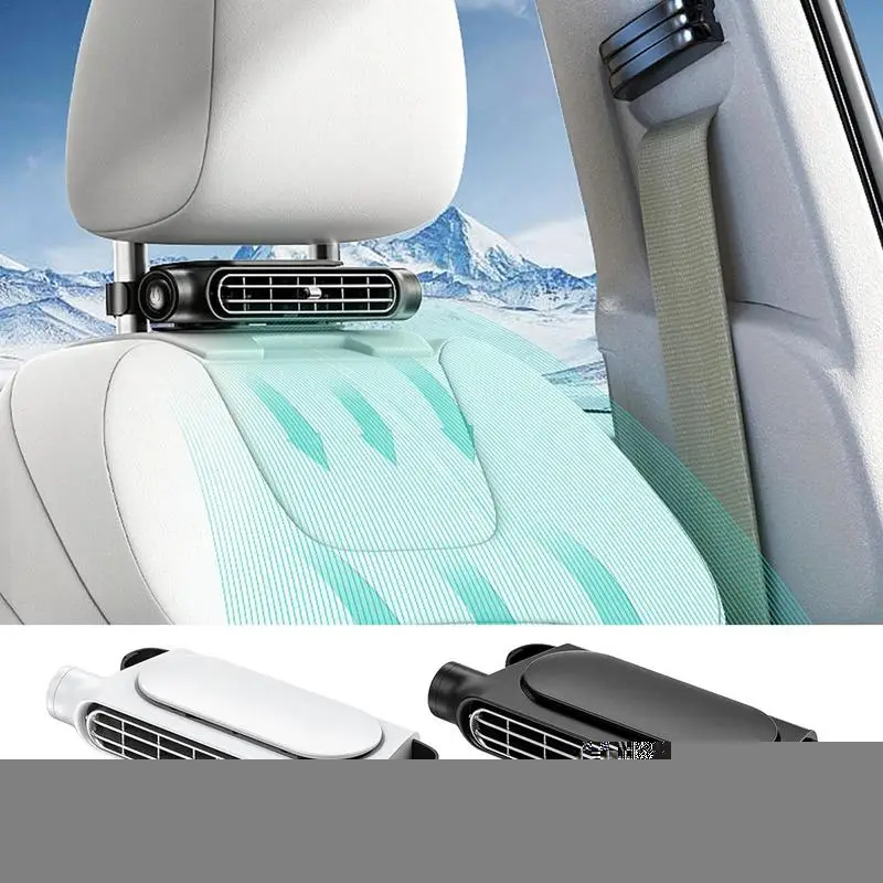 Car Seat Fan: Backseat Cooling Fan for Front and Rear Seats, Headrest ...