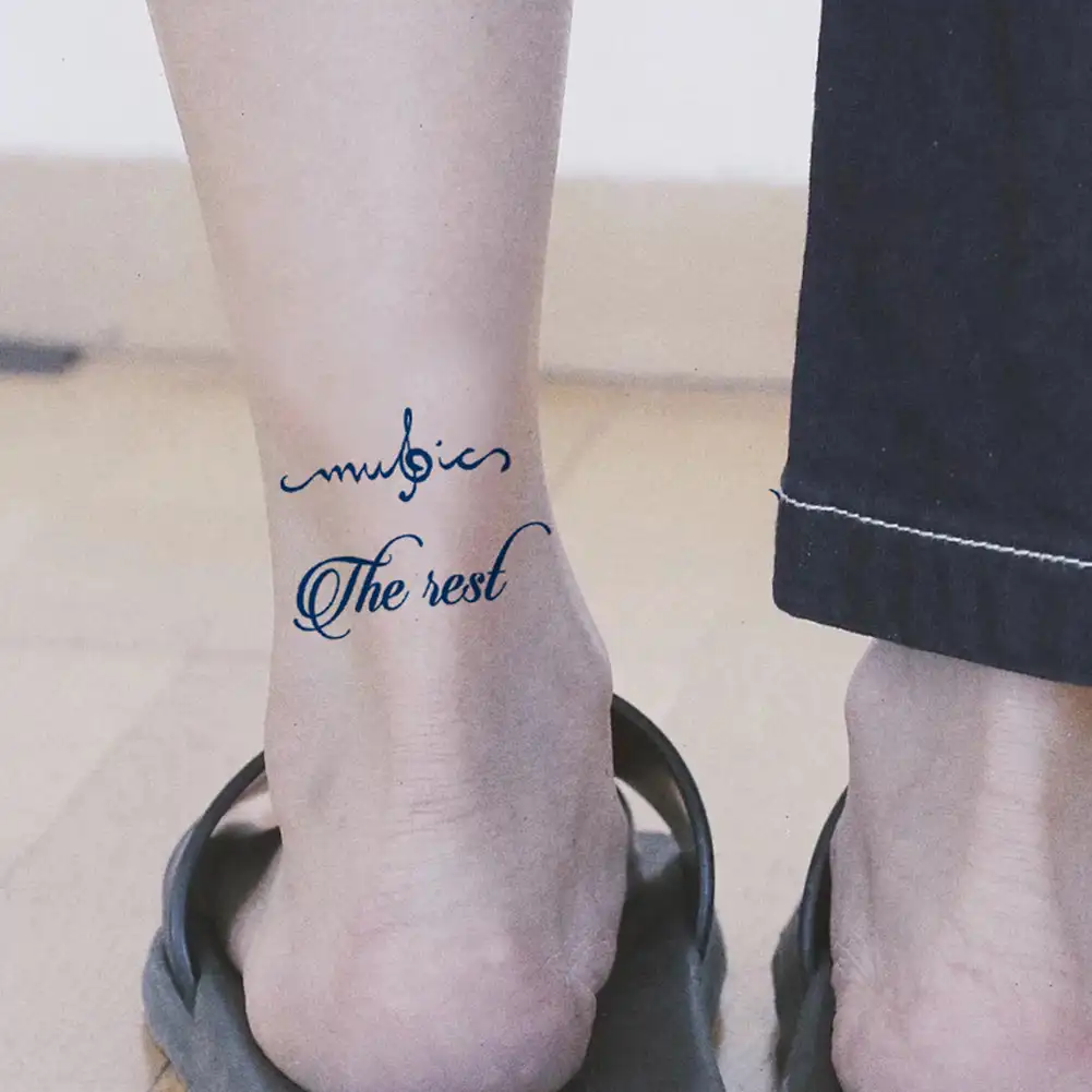Ankle Word Tattoos