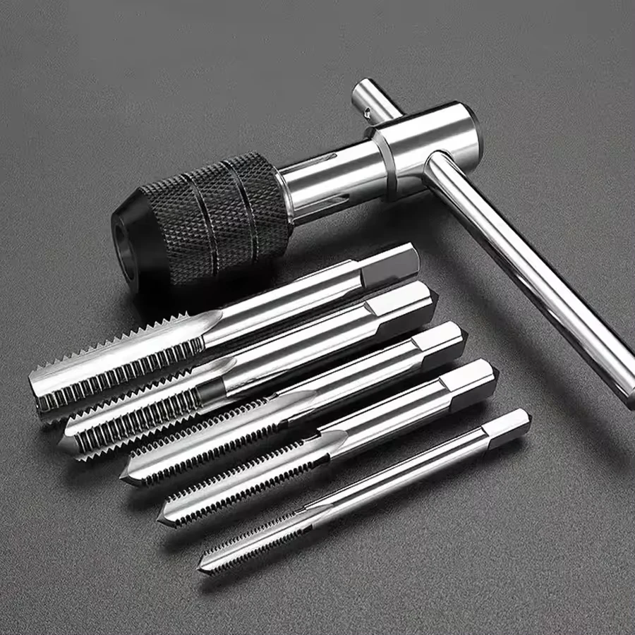 3-6mm-T-shaped-Tap-Wrench-5pc-Hand-Tap-M3-M8-Tapping-Screwdriver-Wrench ...