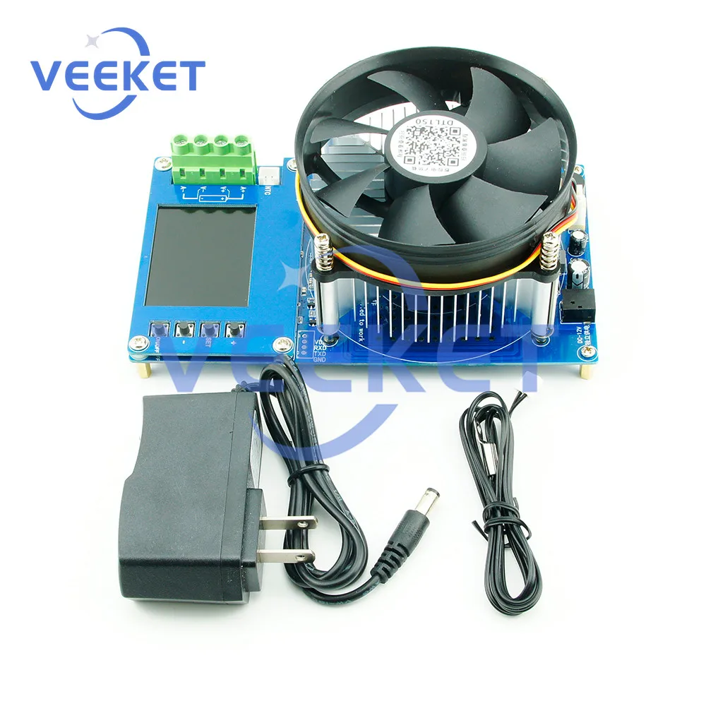 DTL150-150W-20A-LCD-Digital-Electronic-Load-Tester-Voltmeter-Ammeter ...