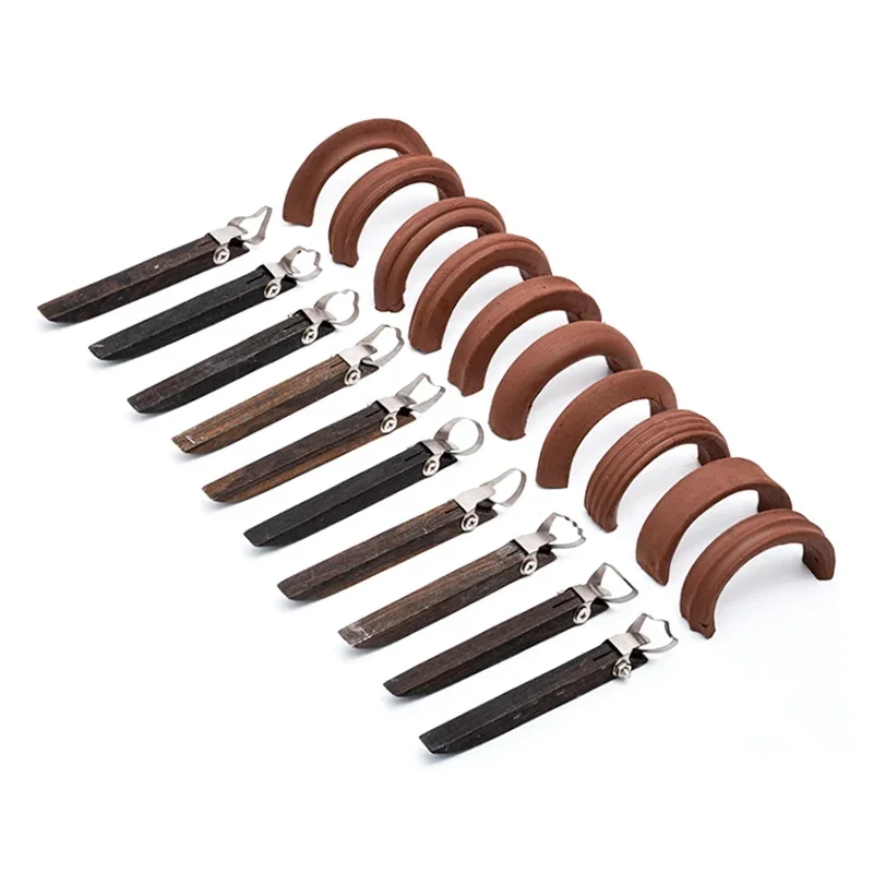 Ceramic-Tool-Tea-Water-Cup-Utensil-Handle-Molding-Scraper-Pottery ...
