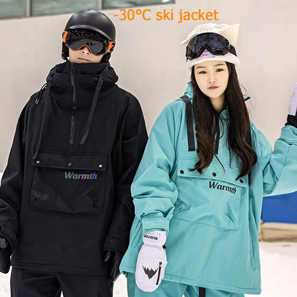 Winter Ski Suit For Women and men Snow Down Jackets Outdoor Waterproof ...