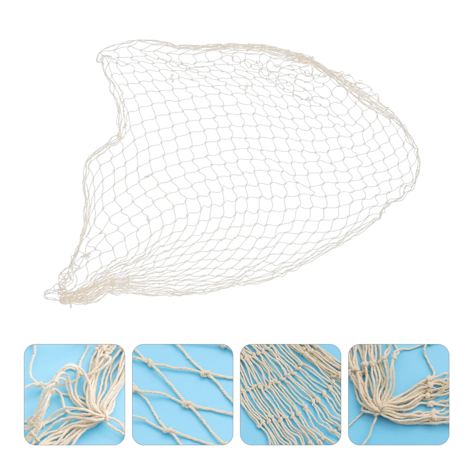 Mermaid-Party-Decor-Blue-Home-Decor-Wall-Hanging-Fishing-Net-Adornos-De ...
