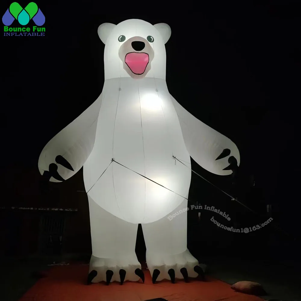Led-Lighting-Giant-Christmas-Inflatable-Polar-Bear-Outdoor-30ft-High ...