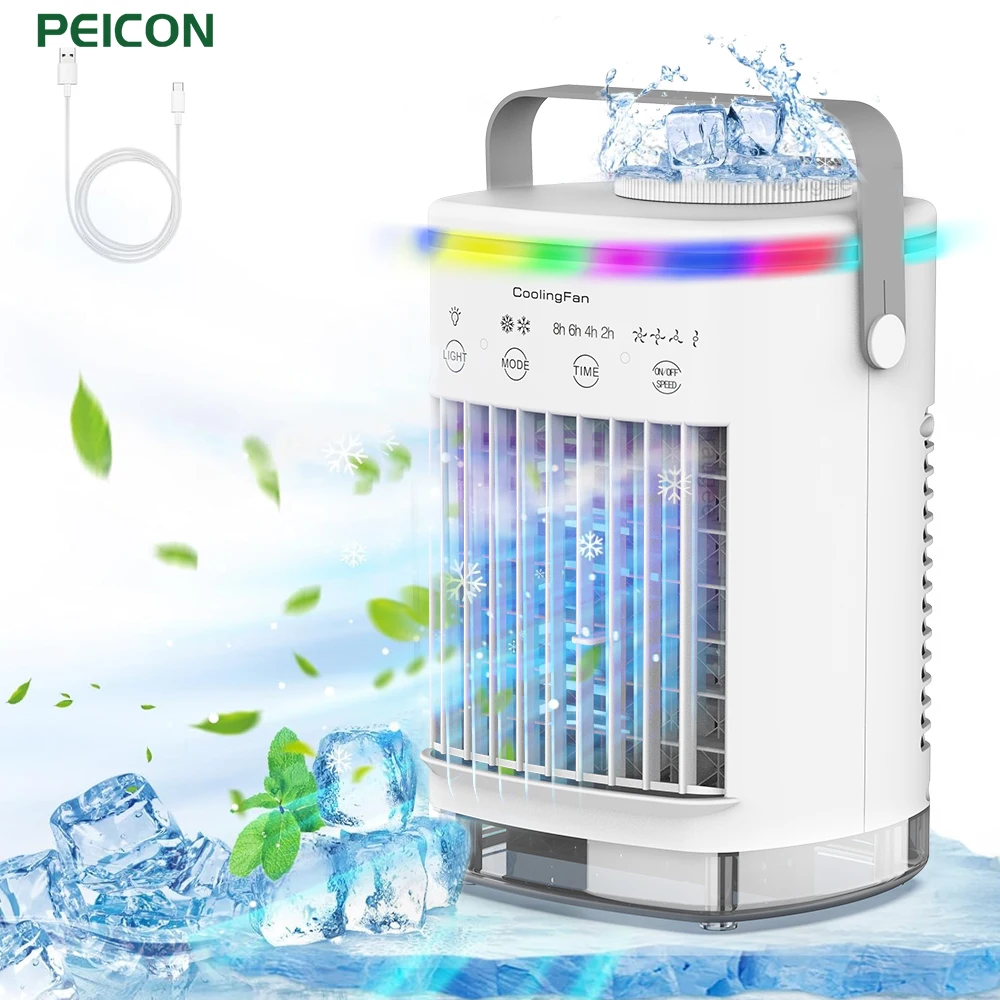 Portable-Humidifier-Fan-Mini-Air-Cooling-Fan-USB-Electric-Conditioners ...
