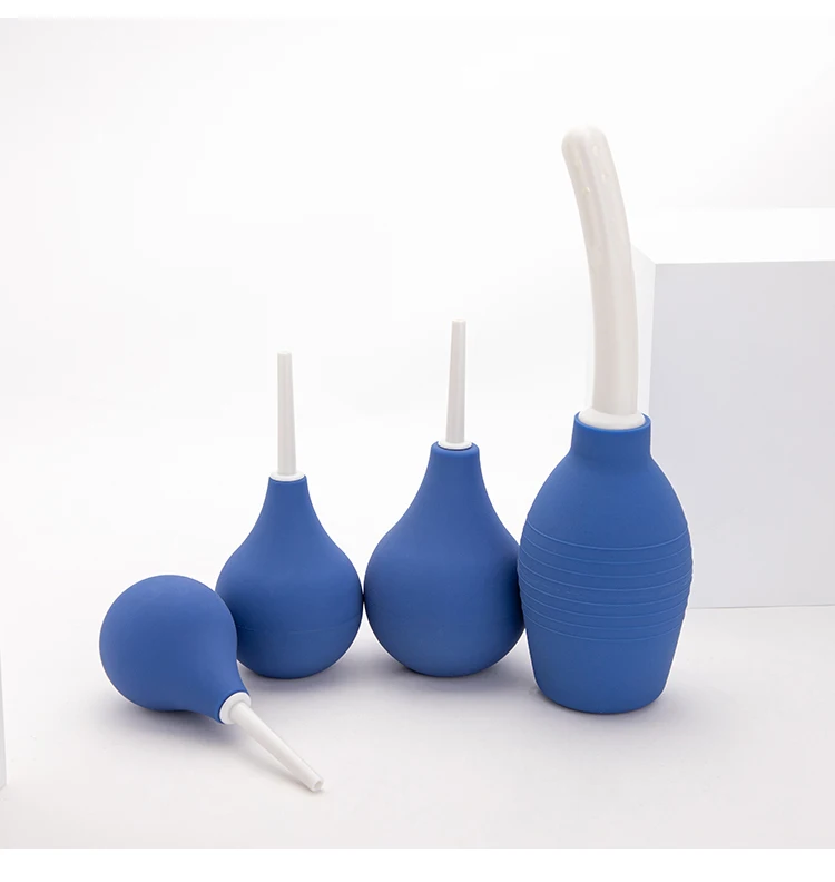 Nettoyeur Anal en Silicone médical, seringue rectale sûre, jet Douche ...