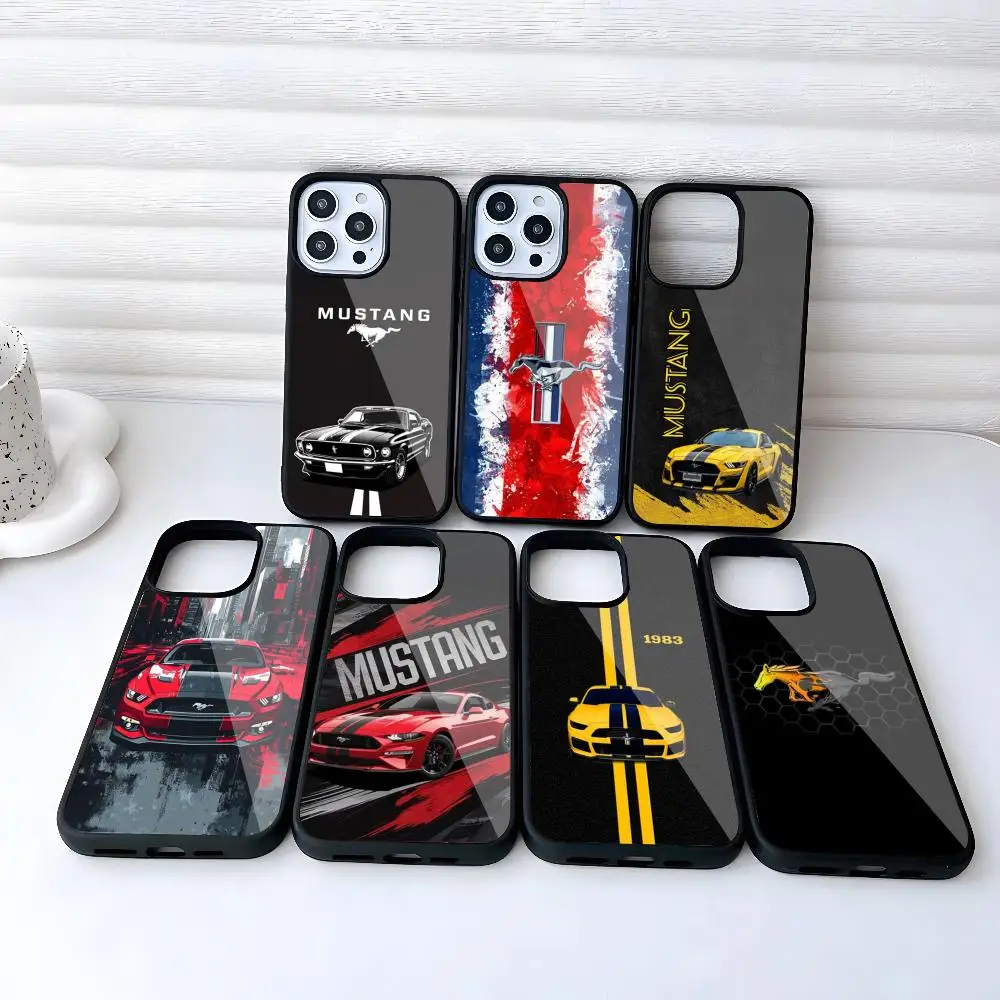 Cobra Mustang Mobile Cell Phone Case for Iphone 17 16 15 14 13 12 11 ...