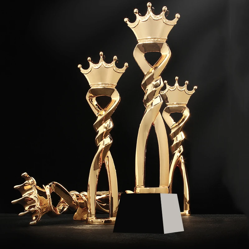 Crystal-Golden-Crown-Trophy-Sales-Champion-Comapny-Events-Awards-Party ...