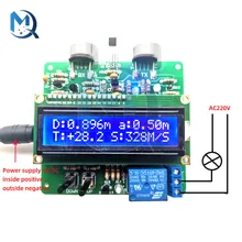 51 Single chip Ultrasonic Rangefinder Module DIY DC 4.5V/5.5V LCD ...