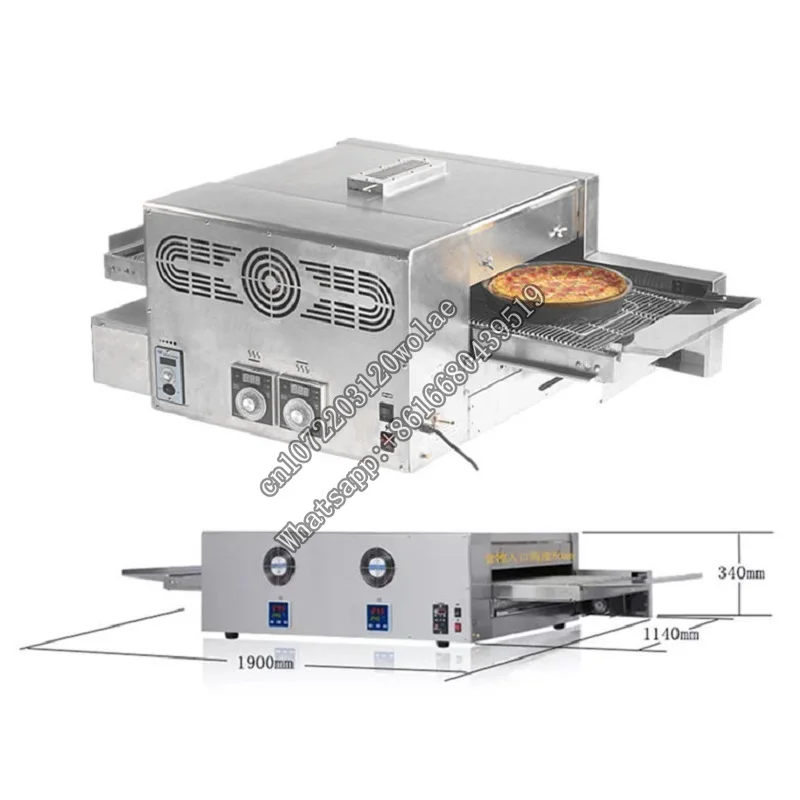Hot-Air-Electric-Heating-380V-Countertop-Pizza-Machine-Restaurant-Chain ...
