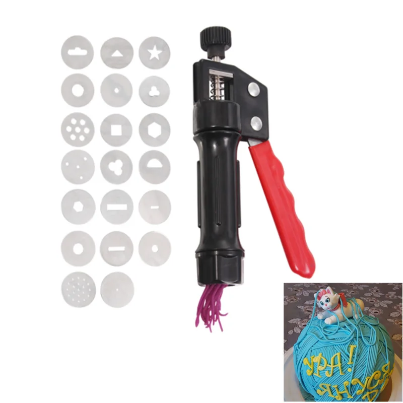 DIY-Craft-Pottery-Clay-Extruder-Fondant-Cake-Slime-Pastry-Gun-Modeling ...