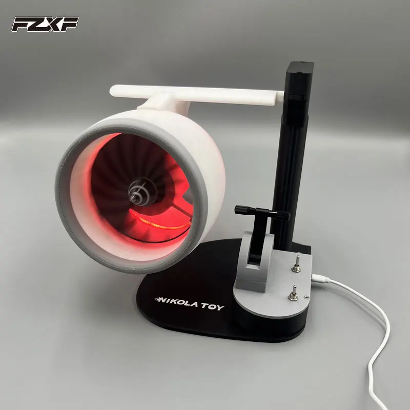 Turbofan-Engine-with-Humidifying-Spray-Creative-Aircraft-Fan-Model-Toy ...