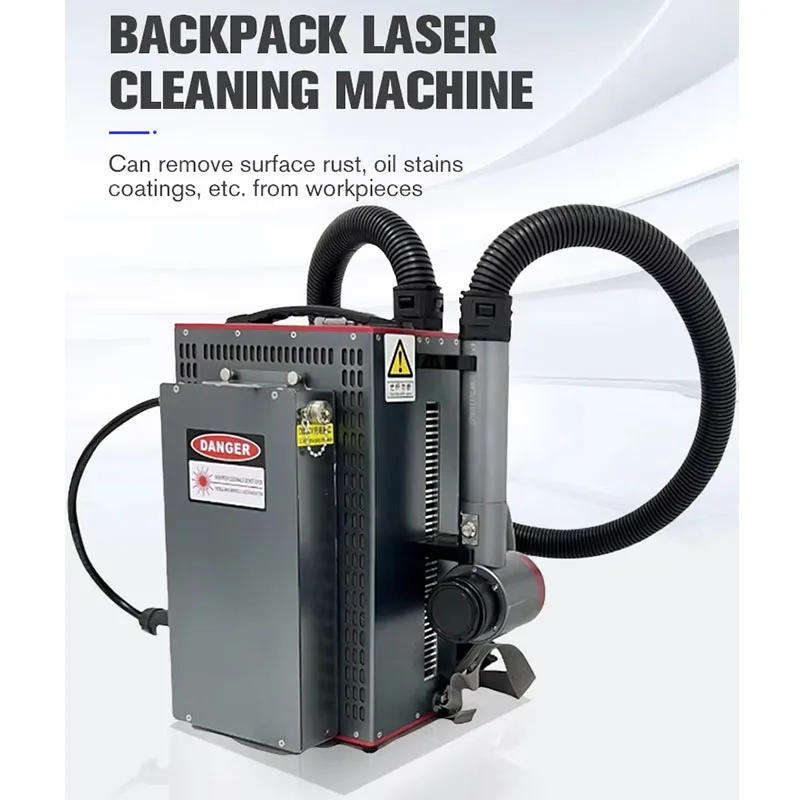 Backpack 200W 300W Laser Cleaning Machine for Car Painting Removal ...