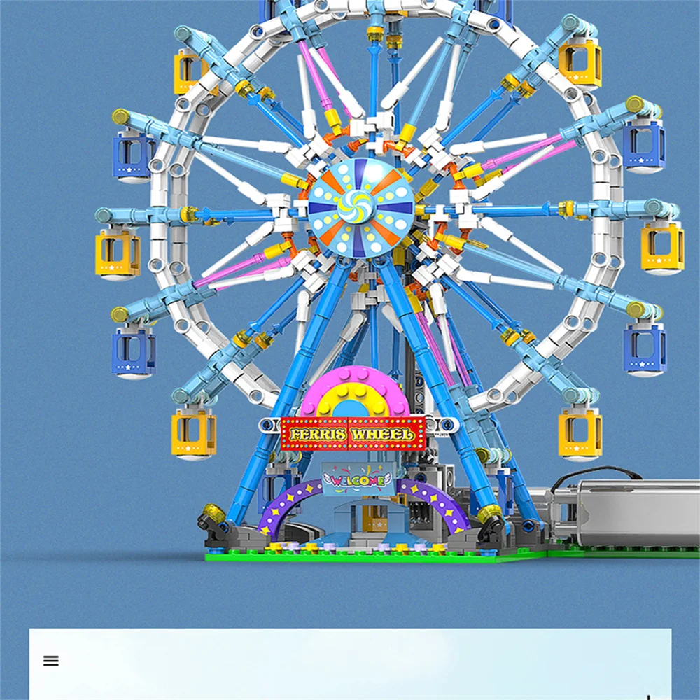 XINGBAO 18023 Kids City Friends Ferris Wheel Building Blocks - Building ...