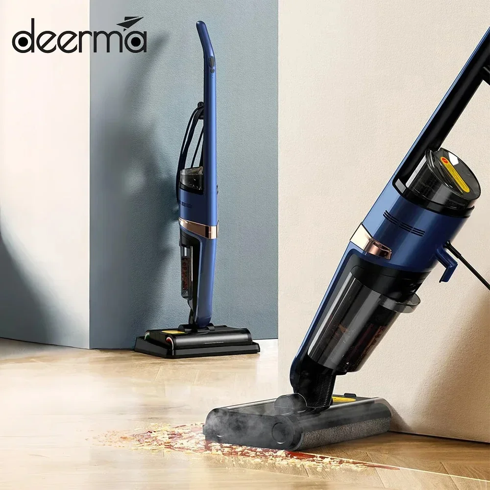 Deerma-X30-Floor-Scrubber-Vacuum-Cleaner-100-High-Temperature-Steam-Disinfection-and ...